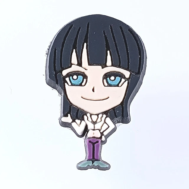 NICO ROBIN ONE Piece Gum-Gum One Pins Rubber Pin Badge From Japan F/S ...