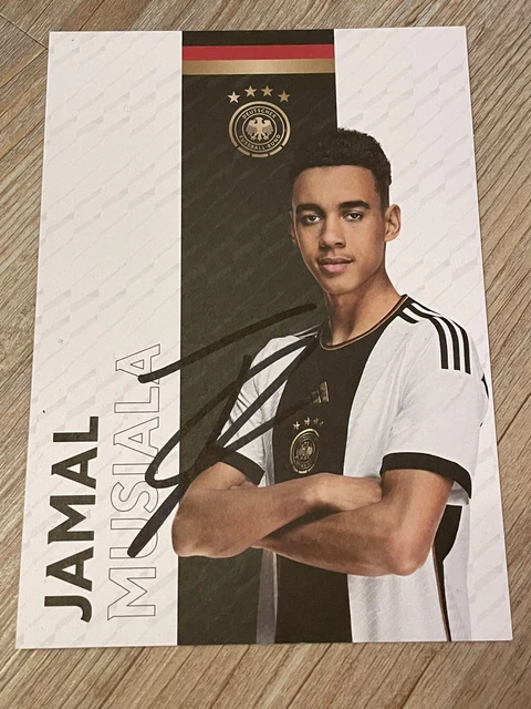 JAMAL MUSIALA ORIGINAL Autograph /Dfb World Championship 2022, 2023 ...