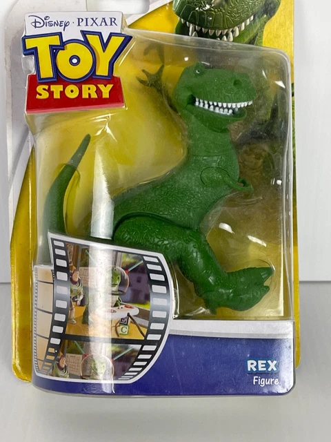 DISNEY PIXAR TOY Story REX Figure 4" 2012 New Sealed on Card RARE EUR ...