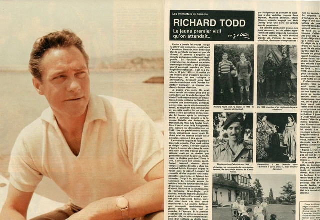 COUPURE DE PRESSE Clipping 1980 Richard Todd (4 pages) EUR 5,00 - PicClick FR