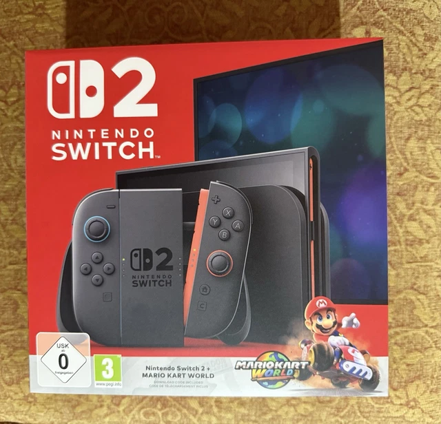 NINTENDO SWITCH 2 Console with Mario Kart World Brand New Never Opened ...