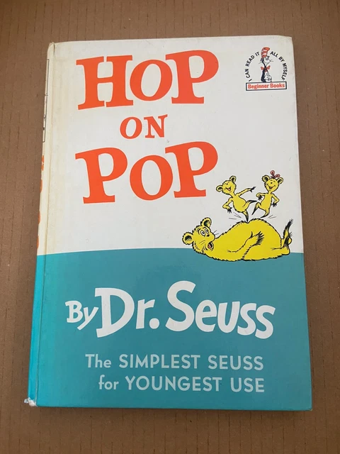 DR SEUSS HOP on Pop First UK Edition 1964 1st Hard Back £2.99 - PicClick UK