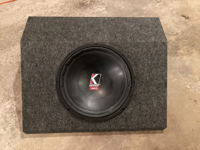 KICKER COMPVR 15& Inch Car Audio Stereo Subwoofer OLD SCHOOL Tested and ...