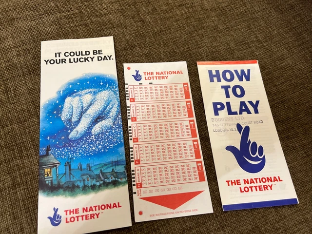 NATIONAL LOTTERY 1994 Launch Day Information Leaflets And Playslip £29. ...