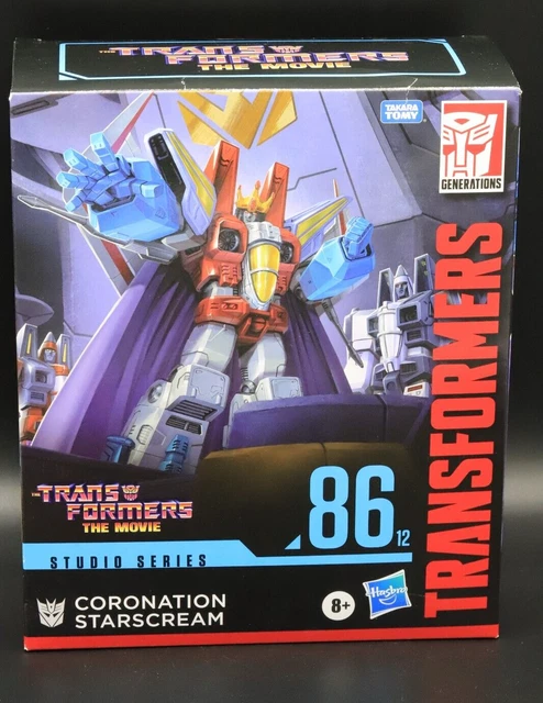 TRANSFORMERS STUDIO SERIES The Movie Coronation Starscream 86-12 (Used ...