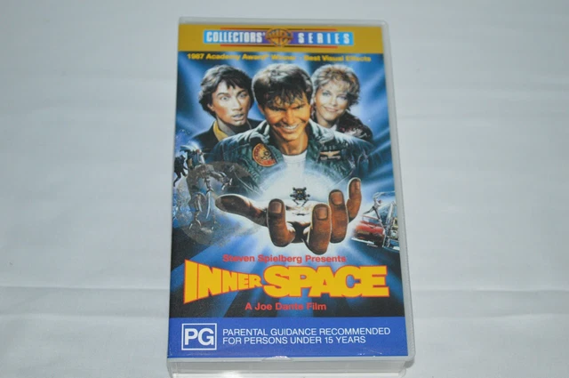 INNER SPACE VHS PAL Sci-fi Dennis Quaid Meg Ryan Martin Short Aus ...