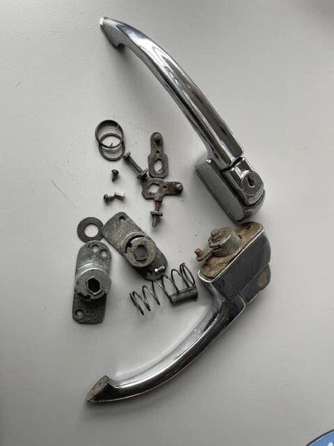 TRIUMPH TR4 TR4A door handles £25.00 - PicClick UK