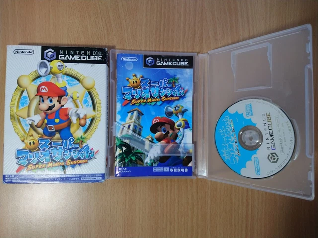 GC SUPER MARIO Sunshine (Japan Ver.) BROS BROTHERS ACTION GAME NINTENDO ...