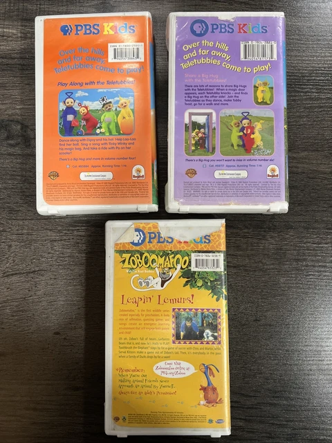 VINTAGE PBS KIDS Teletubbies And Zoboomafoo VHS Lot OOP HTF Rare $11.15 ...
