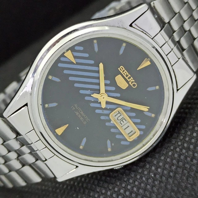 RARE VINTAGE SEIKO 5 AUTO 7009A JAPAN MENS ORIGINAL DIAL WATCH 534r ... RARE VINTAGE SEIKO 5 AUTO 7009A JAPAN MENS ORIGINAL DIAL WATCH 534r ...
