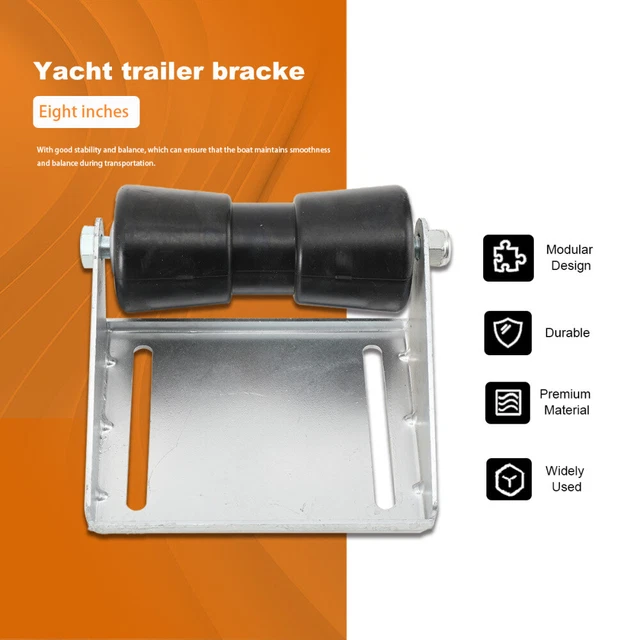 BOAT TRAILER ROLLERS with Brackets 8 / 10 / 12 inch Keel Roller ...