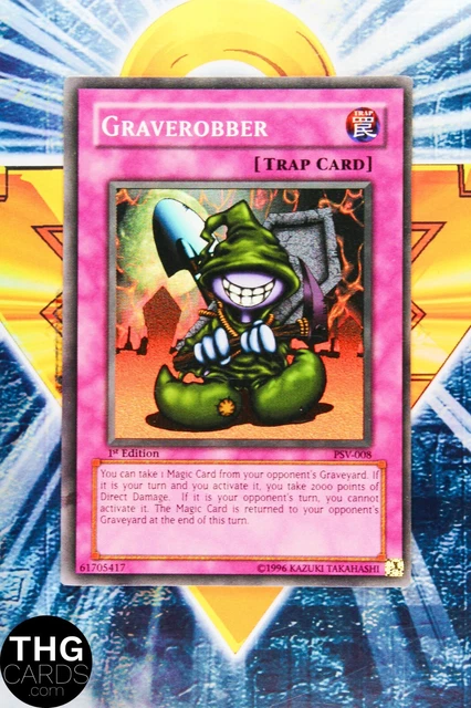 GRAVEROBBER PSV-008 1ST Edition Super Rare Yugioh Card £19.99 - PicClick UK