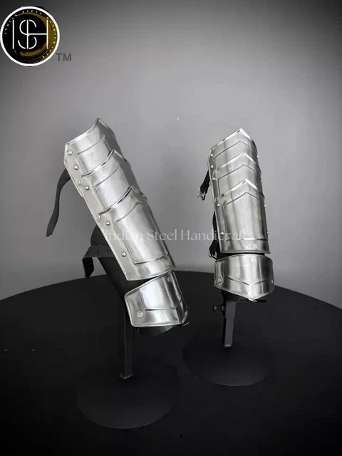 MÉDIÉVALE KNIGHT MAIN Bracer Armor Cosplay Sca Larp Halloween Cadeau ...