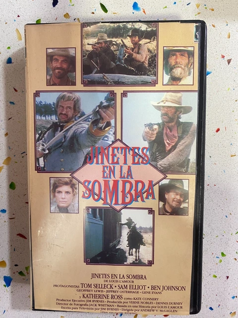 RIDERS EN LA Shadow Tape VHS Tom Selleck Sam Elliot ben Johnson ...
