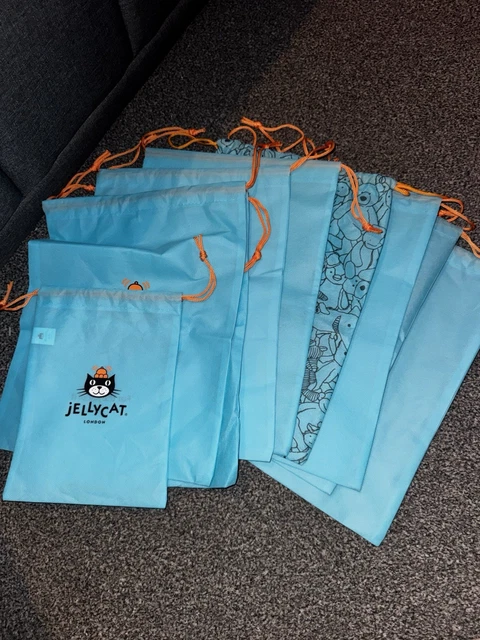 JELLYCAT DUST BAGS £10.80 - PicClick UK