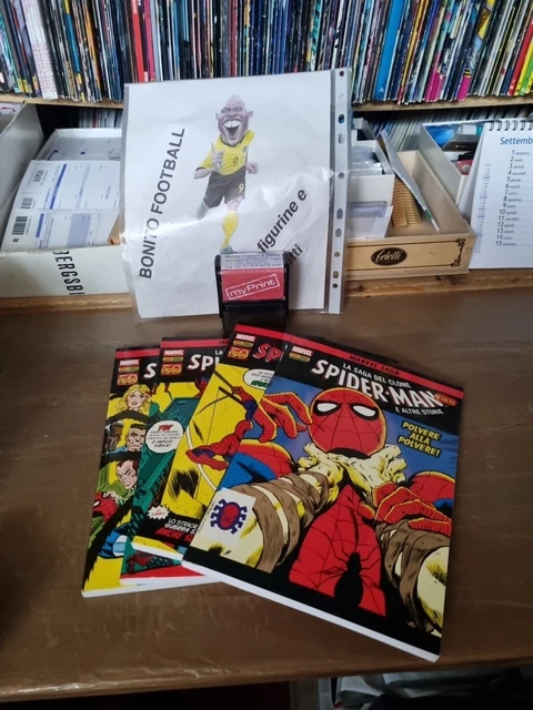 MARVEL SAGA SPIDER Man La Saga del Clone 1/4 Completa Rif. CV 3753 ...