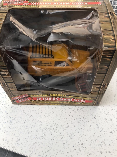 ONLY FOOLS AND horses Alarm Clock New and Boxed Wesco £74.00 - PicClick UK