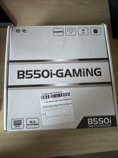 JGINYUE AMD B550I ITX motherboard AM4 Ryzen 4000, 5000 Series, x2 nvme £85.00 - PicClick UK