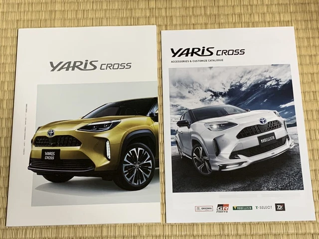 TOYOTA YARIS CROSS / Catalog Complete Set 2022 September Edition Japan ...