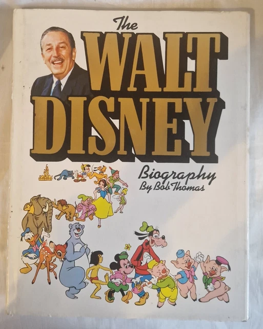 1977 HB/DJ WALT Disney Biography Bob Thomas Cartoon Animation £11.50 ...