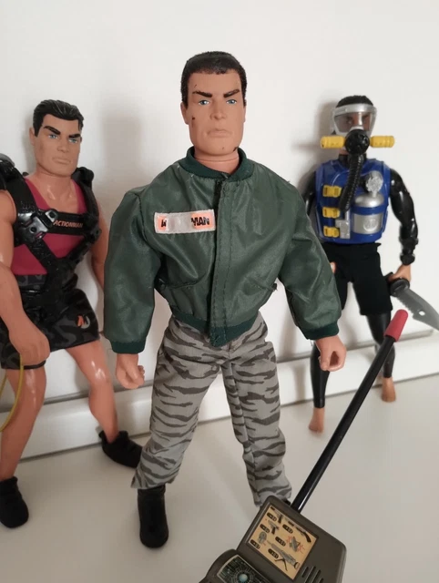 LOTTO ACTION MAN HASBRO anni 90 - STREET COMMANDER - BUNGEE JUMP- SKY ...