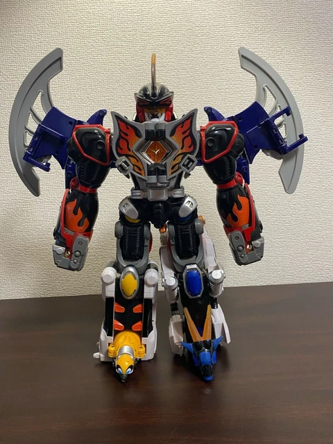 POWER RANGERS JUNGLE Fury Gekiranger DX GekiFire Bat Set Megazord ...