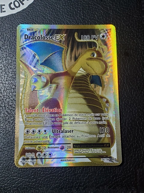 CARTE POKÉMON DRACOLOSSE EX 106/108 Evolution Fr EUR 39,99 - PicClick FR