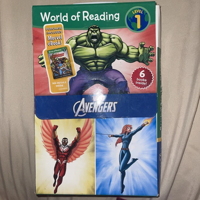 WORLD OF READING Avengers Boxed Set: Level 1 - Purchase Includes Marvel ...