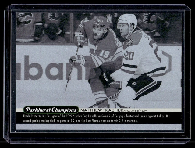 IMAGE FILAIRE 2022-23 Parkhurst Champions Matthew Tkachuk (SebBed) EUR ...