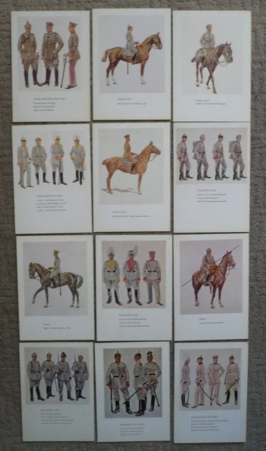 GERMAN UNIFORMS FIRST World War Series Imperial War Museum Postcards £ ...