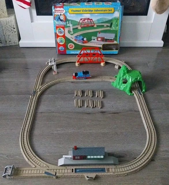 THOMAS & FRIENDS Trackmaster Thomas Elsbridge Adventure PlaySet ( Rare ...