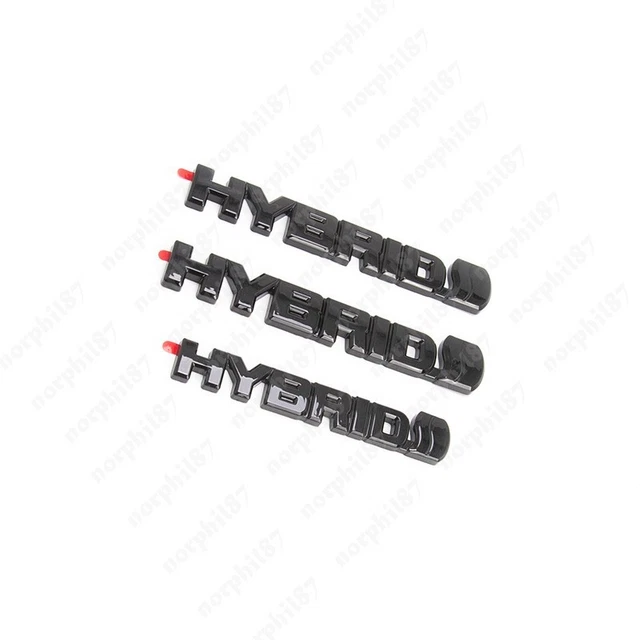 2019-2026 TOYOTA RAV4 HYBRID Only Gloss Black EMBLEM OVERLAY $33.71 ...