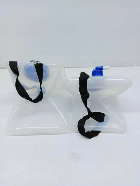 RELAXDAYS FOLDING CANISTER Set of 2, Camping Water Canister, Tap, 15 L ...