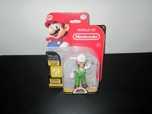 SUPER MARIO FIRE Luigi de Feu - Series 1-4 Figure Collection World of ...