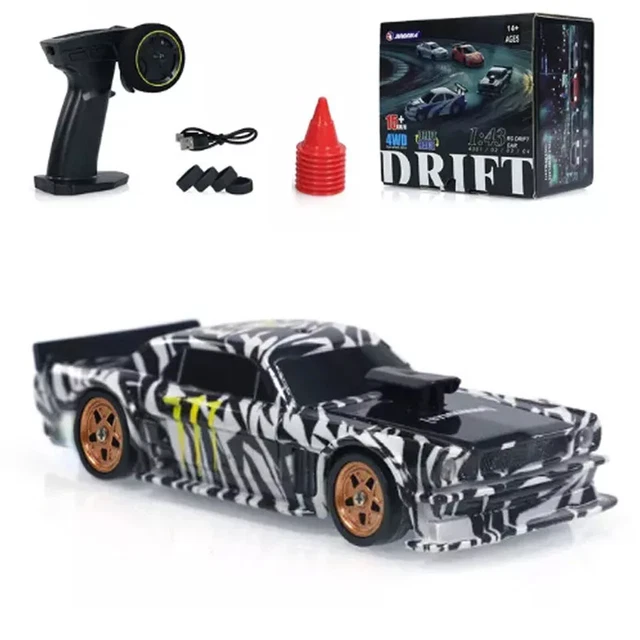 1/43 REMOTE CONTROL Ready to GO 4WD RC 2.4g Mini Drift Racing Car Toys ...