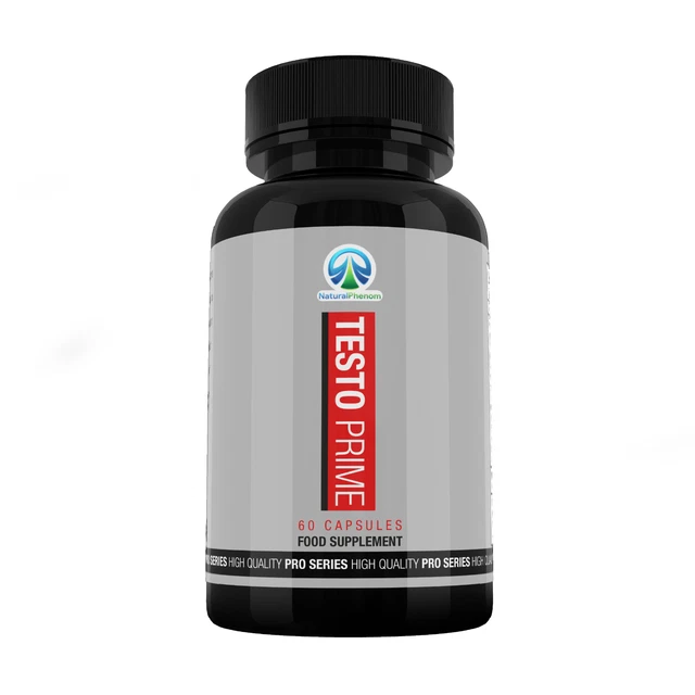 TESTO PRIME - Natural Test Booster Supplement 60 Capsules 1 Month ...