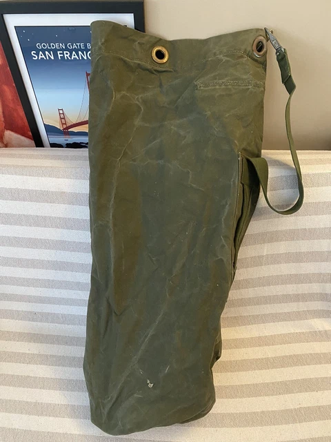 ORIGINAL ROYAL MARINES Kit Bag- British Army Surplus Olive Drab £18.95 ...
