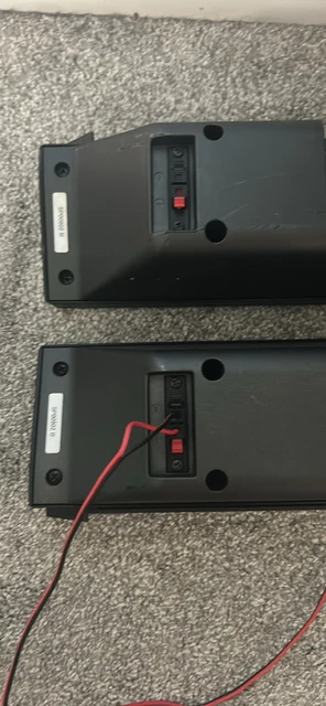 PANASONIC TY-SP42P8W-K PAIR Sound Bars Black Fully Working £31.90 ...