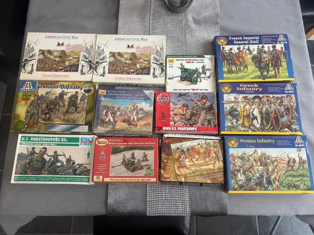1/72 SCALE BOXED Plastic Toy Soldiers Multi-listing. £15.00 - PicClick UK
