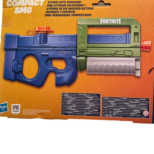 NERF FORTNITE COMPACT SMG FN Toy Water Soaker Blaster Water Guns BRAND ...
