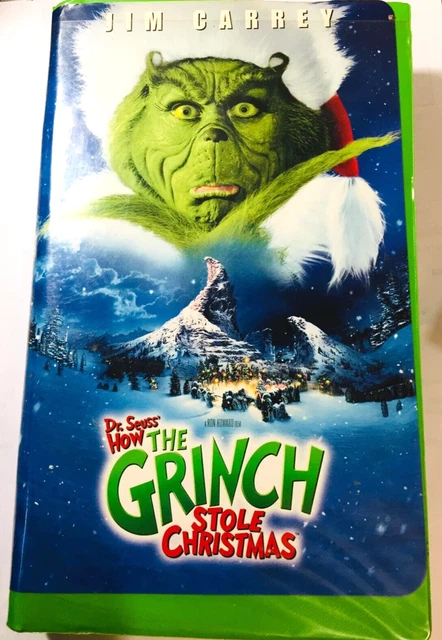 DR. SEUSS’ HOW The Grinch Stole Christmas (VHS, 2000) - Jim Carrey EUR ...