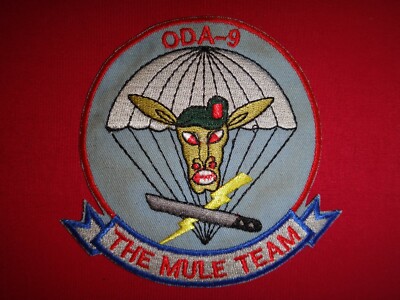 US ARMY SPECIAL Forces Operational Detachment Alpha ODA-9 THE MULE TEAM ...