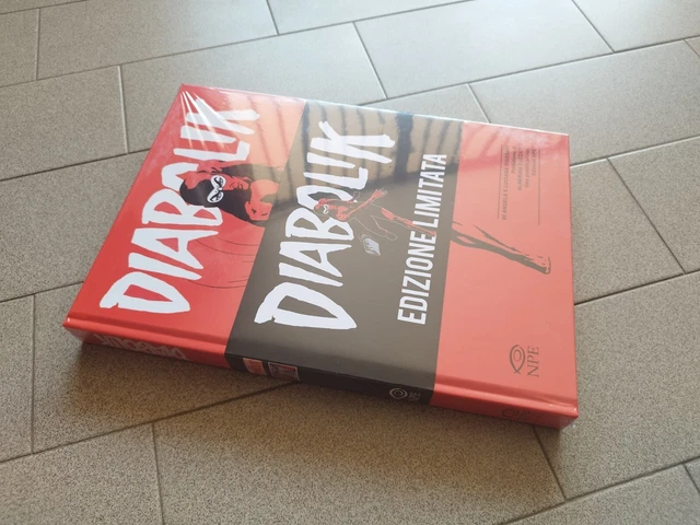 DIABOLIK IL LIBRONE ROSSO CARTONATO EDIZIONE LIMITATA NPE NUMERATO ...