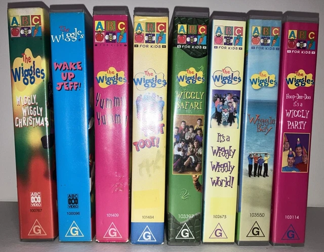THE WIGGLES VHS Video Tape Bundle Lot x8 All Tested All Original ...