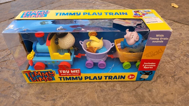 TIMMY TIME TRAIN Set with Timmy & Yabba (and bonus Paxton) RARE 2009 ...