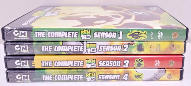 BEN 10 THE Complete Series 8 DVDs Seasons 1 2 3 4 DVD Sets Cartoon ...