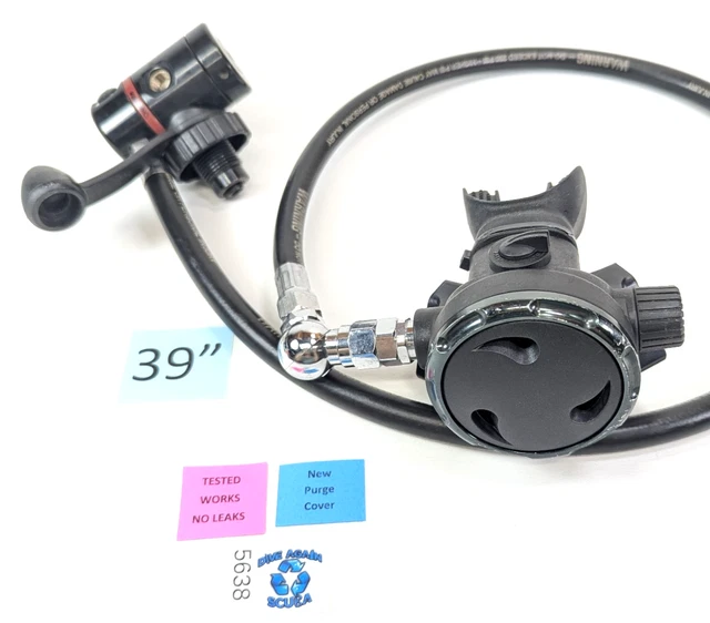 DIVE RITE DIN Scuba Regulator Set 1st Stage & Primary 2nd stage ...