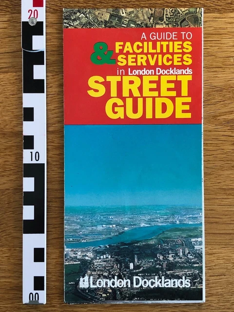 LONDON DOCKLANDS GUIDE City Map Satellite Photo, Panorama £6.86 ...