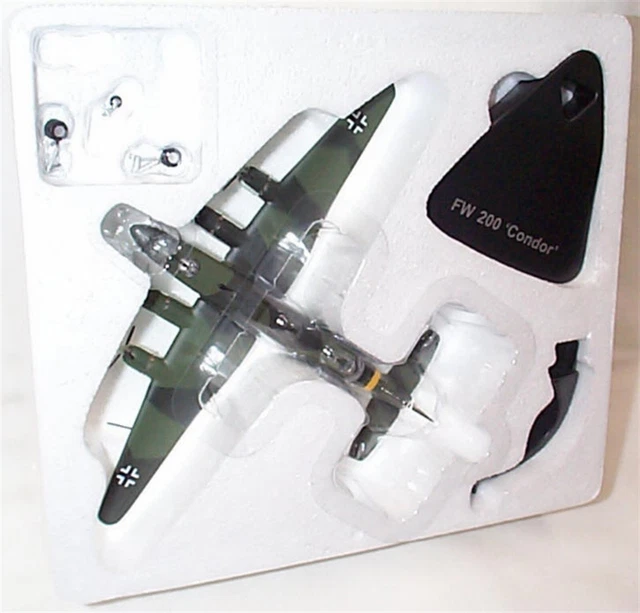 FOCKE-WULF 200 CONDOR WW11 Aircraft Atlas Editions 1:144 Scale Model £ ...