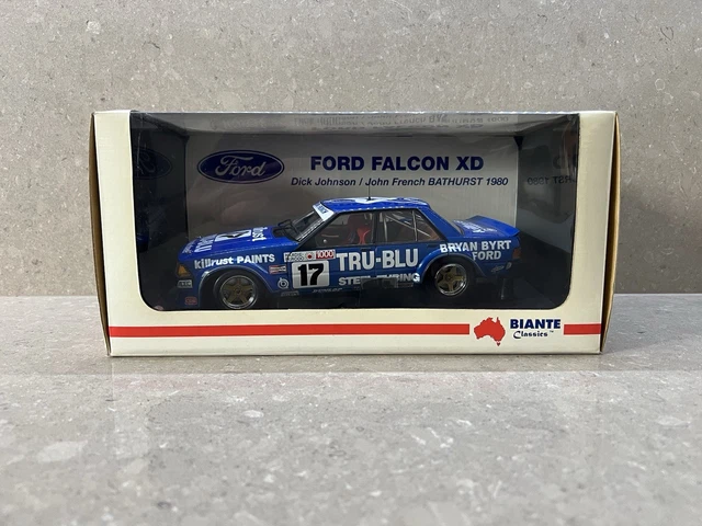 1:18 BIANTE XD Falcon #17 Dick Johnson John French 1980 Bathurst 1000 ...